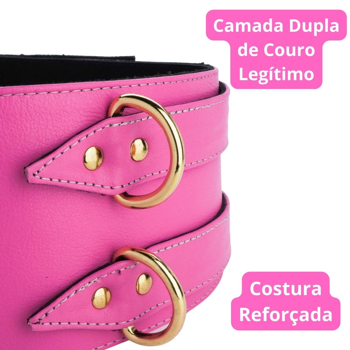 Cinto Corset de Couro Rosa (para Realçar a Sua Sensualidade e Desejo)